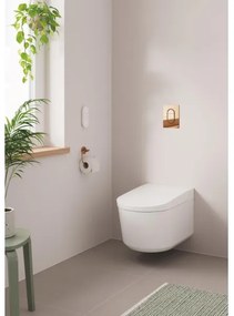 GROHE 37624DA0 - Ovládací tlačítko 130 × 172 mm bronzová