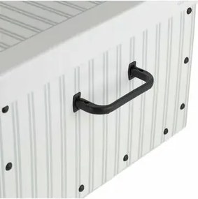 Compactor Anton šedo-bílá / Skládací úložná krabice - karton box / 50