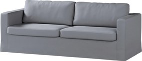 Potah na pohovku IKEA Karlstad 3-místná, nerozkládací, dlouhý barva šedá