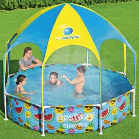 Nadzemní bazén se stříškou 244 x 51 cm BESTWAY 53332