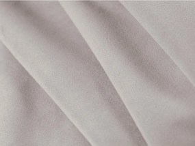 Světle šedá sametová rozkládací pohovka 209 cm Shannon – Cosmopolitan Design
