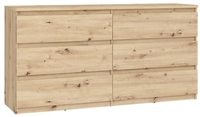 FORTE Komoda se zásuvkami MAO dub artisan CHLK26-D78