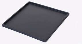 UNDO, hranatá podložka, sklolaminát, 44 * 44 cm, antracit