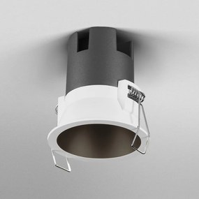 Černé LED podhledové svítidlo 5 W SPOT 70mm, studená bílá