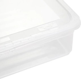 Keeeper Úložný box s víkem (má 2 funkce) BEA Clearbox 1,7L, 19,5 x 16,5 x 8,5 cm