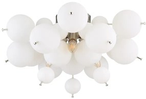 Globo 15633DO - Přisazený lustr UDO 3xE14/25W/230V pr. 55 cm bílá