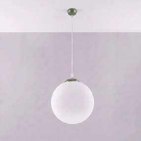 Sollux Lighting Závěsné svítidlo UGO 30 olivově zelené