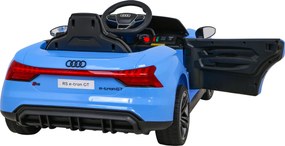 Ramiz Elektrické autíčko Audi RS E-Tron GT pro děti modré + dálkové ovládání + pohon 4x4