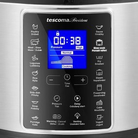 TESCOMA Elektrický tlakový hrnec PRESIDENT 5,5 l, multifunkční