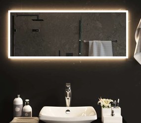 vidaXL Koupelnové zrcadlo s LED osvětlením 100x40 cm [151772]