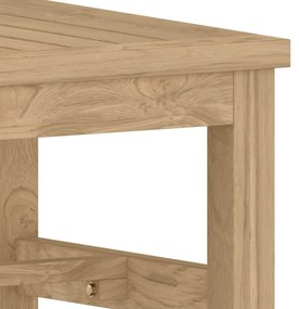 Konferenční stolek 45 x 45 x 30 cm masivní teakové dřevo - Default Title