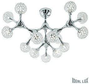 Stropní a nástěnné svítidlo Ideal Lux Nodi Crystal PL15 093512 75cm