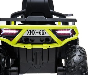 LEAN CARS Elektrická čtyřkolka XMX607 LED bílá