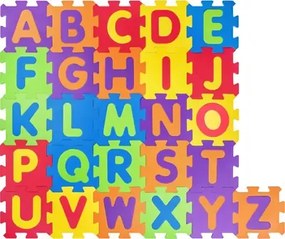 PLASTICA Pěnové puzzle Abeceda / 28,5x28,5 cm / pěna / od 12 měsíců