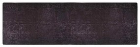 Koberec pratelný 80 x 300 cm antracitový 337953