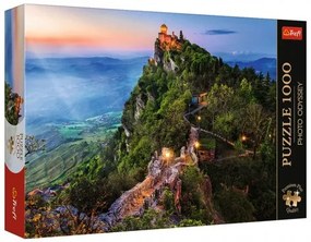 Puzzle Premium Plus - Photo Odyssey: Cesta Tower,San Marino 1000 dílků 68,3x48cm v krabici 40x27x6cm
