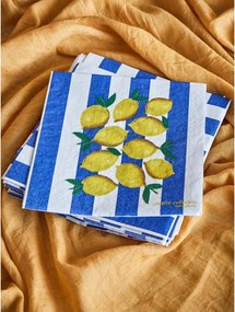 Papírové ubrousky v sadě 20 ks 33x33 cm Limone – Bloomingville