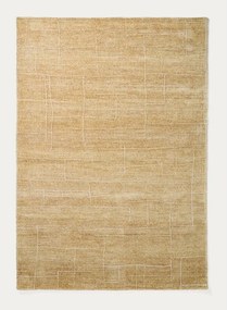Ručně tkaný koberec v hořčicové barvě 160x230 cm Eloda – Kave Home