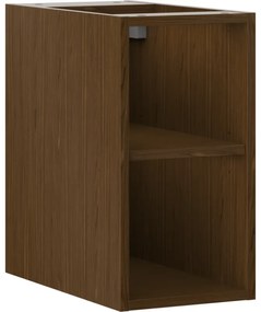 Mexen Box-A otevřená skříňka s policí 25 cm, ořech - 91AX2-0250-470-0-86