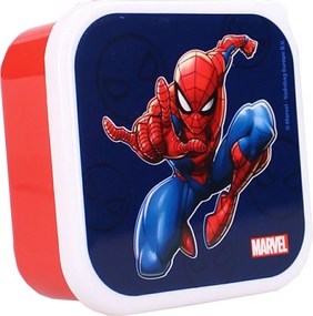 Svačinové boxy Spider-Man - sada 3 ks