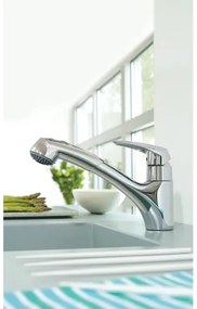 GROHE 32257001 - Dřezová baterie EURODISC lesklý chrom