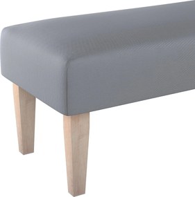Dlouhá lavička 100x40cm barva šedá