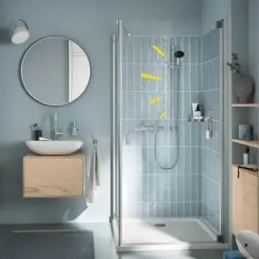 Grohe Precision Feel - Sprchový set s termostatem | 3 proudy | chrom