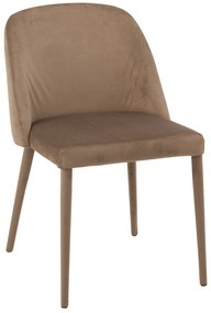 Hnědá jídelní židle Charlotte - 58*80*51 cm