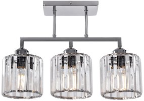 Toolight - Stropní svítidlo GLAMOUR 3xE27 392228, chromová, OSW-09685