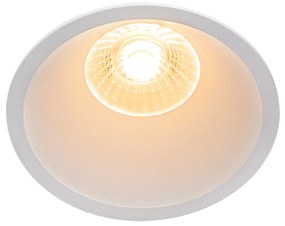 Nordlux 2310340001 Albric, bílá bodovka LED 8W 2700K, IP44