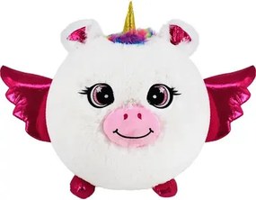SPARKYS Nafukovací plyšák Jednorožec bílý 30 cm / Polyester / pro kluk
