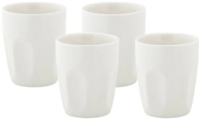 Bílé porcelánové hrnky v sadě 4 ks 200 ml Basic – Maxwell &amp; Williams