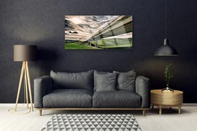 akrylový obraz Dálnice Most Údolí 100x50 cm