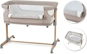 MoMi Smart Bed 4v1 béžová / postýlka / Rozměry matrace: 50 x 88 cm