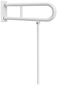 Sapho HANDICAP madlo sklopné s opěrnou nohou 600 mm bílá XH521W