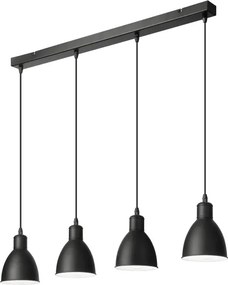 Brilagi - LED Lustr na lanku RIDDY 4xE27/60W/230V černá