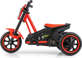 Dětská šlapací motokára Go-kart Milly Mally Rider červená