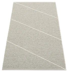 Oboustranný vinylový koberec Pappelina RANDY Warm grey/Vanilla velikost: 70x135cm