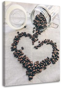 Gario Obraz na plátně Káva láska Rozměry: 40 x 60 cm