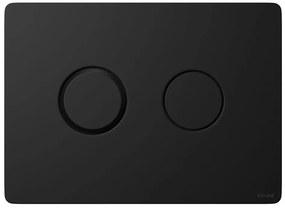 Cersanit Accento Circle, splachovací tlačítko, černá matná, K97-425