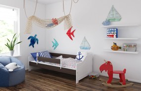 BabyBeds Dětská postel LILI Velikost postele: 160x80 cm, Barevné provedení: Bílá, Úložný prostor: Ne, bez úložného prostoru Bílá