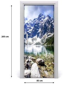 Fototapeta na dveře Mořské oko Tatry 85x205 cm