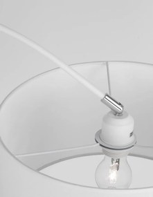 Bílá kamenná stojací lampa (výška 180 cm) Sama – Nova Luce