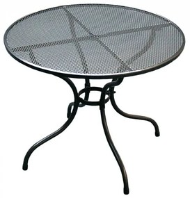Unikov Zahradní stůl Tako 105 kulatý Barva nátěru: Bílá - RAL 9016 - Černá - RAL 9005
