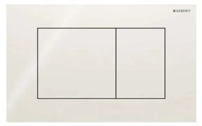 Geberit Sigma40 - Ovládání splachování, sklo/pískově šedá 115.629.JL.1