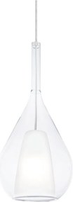 Ideal Lux - Lustr na lanku KALIQUE 1xE27/42W/230V pr. 18 cm čirá