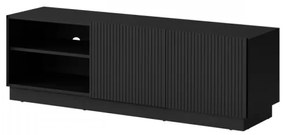 TV stolek/skříňka Ceroza 150 2D, Barva: černá