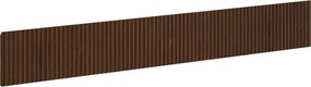 Mexen Mexen, Rýhované čelo pro korpus koupelnové skříňky 160 x 20 cm, ořech, 91A20-1600-235-1-86