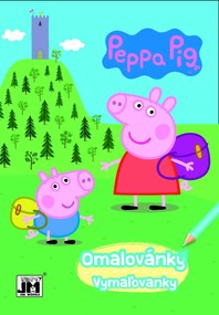 Jiri Models Omalovánky A5 Prasátko Peppa/Peppa Pig 15x21cm