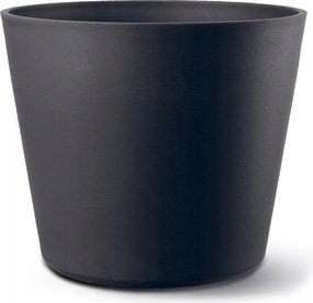 Květináč Na Balkon Květinový S Krytem Deroma 48 CM Vaso Origin Antracit
